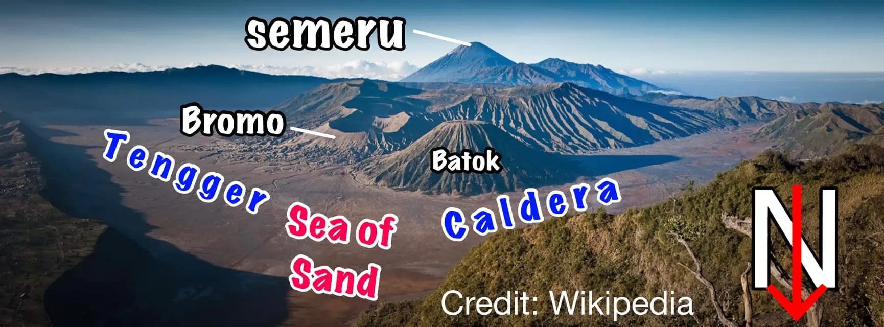 Nares อินโดนีเซีย ตะลุยแดนอิเหนากับสมาคมธรณี (7) โบรโม ภูเขาไฟที่เชิดหน้าชูตาแดนอิเหนา - iok2u.com