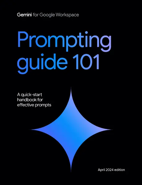 e-book คู่มือใช้งาน Gemini Prompting 101 Guide - iok2u.com