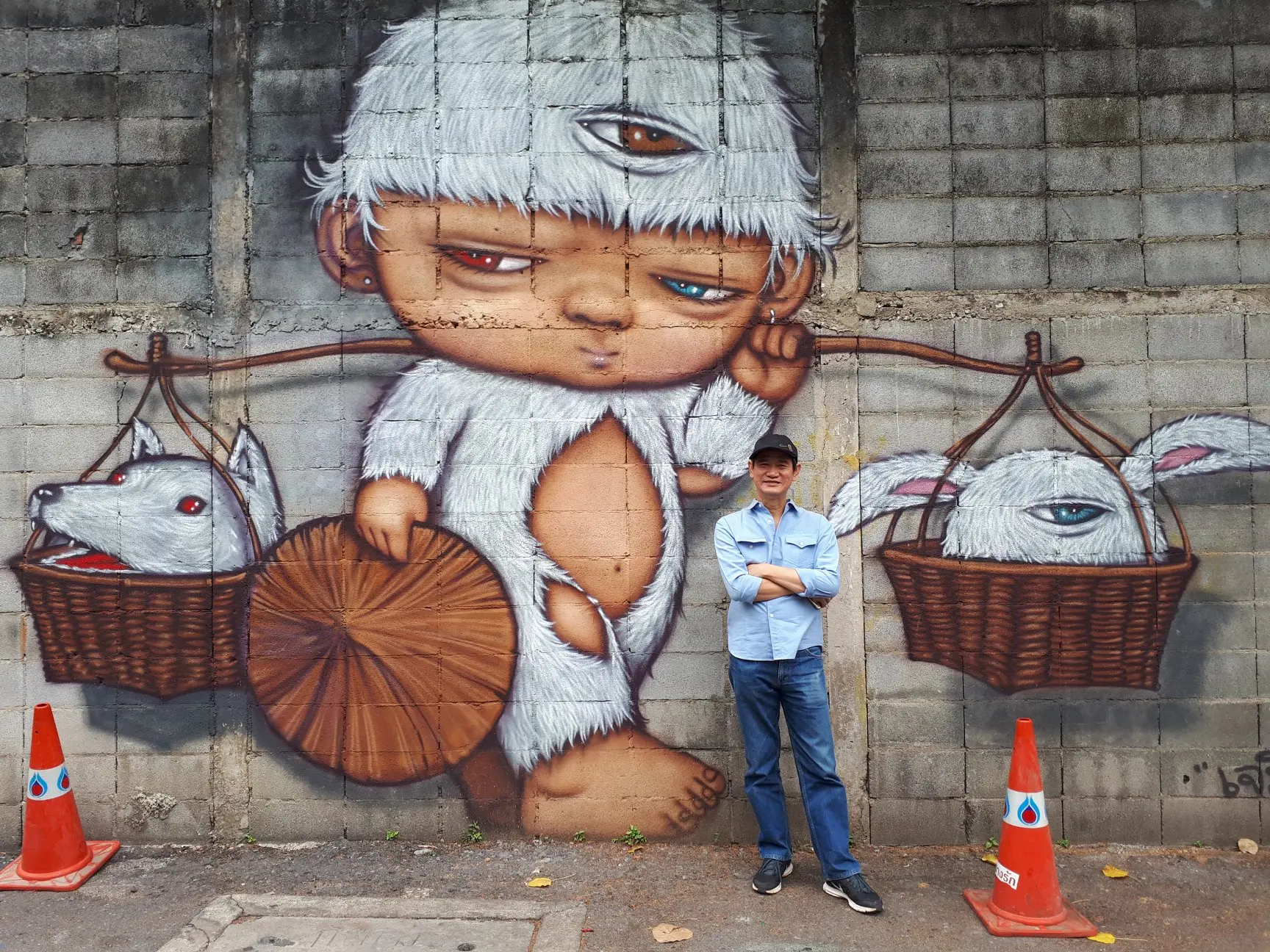 รวมสถานที่ ชม Street Art น้องมาร์ดี (Street Art Mardee) - iok2u.com