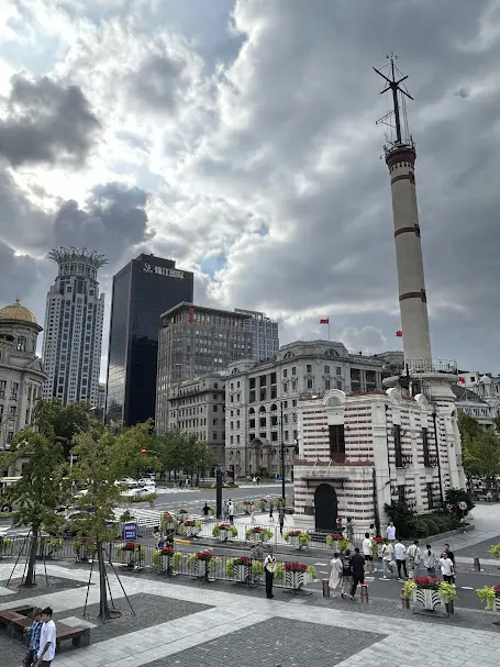 เที่ยวจีน เซี่ยงไฮ้ เดอะบันด์ ประภาคาร Waitan - iok2u.com