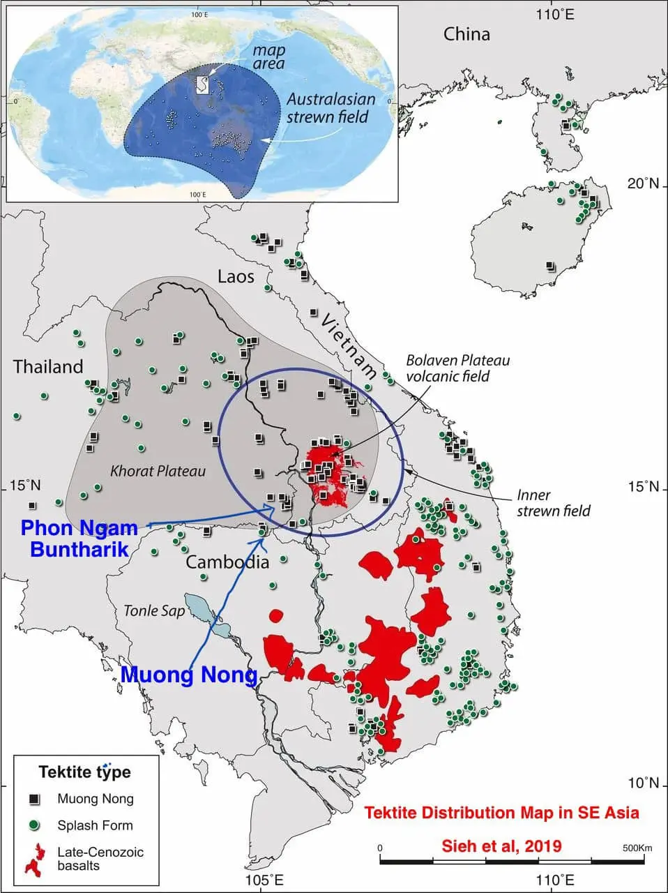 Nares ลาว จำปาสัก ภูเพียงบ่อละเวน(4) : ภูเขาไฟละอ่อนบนภูเพียงบ่อบะเวน ...