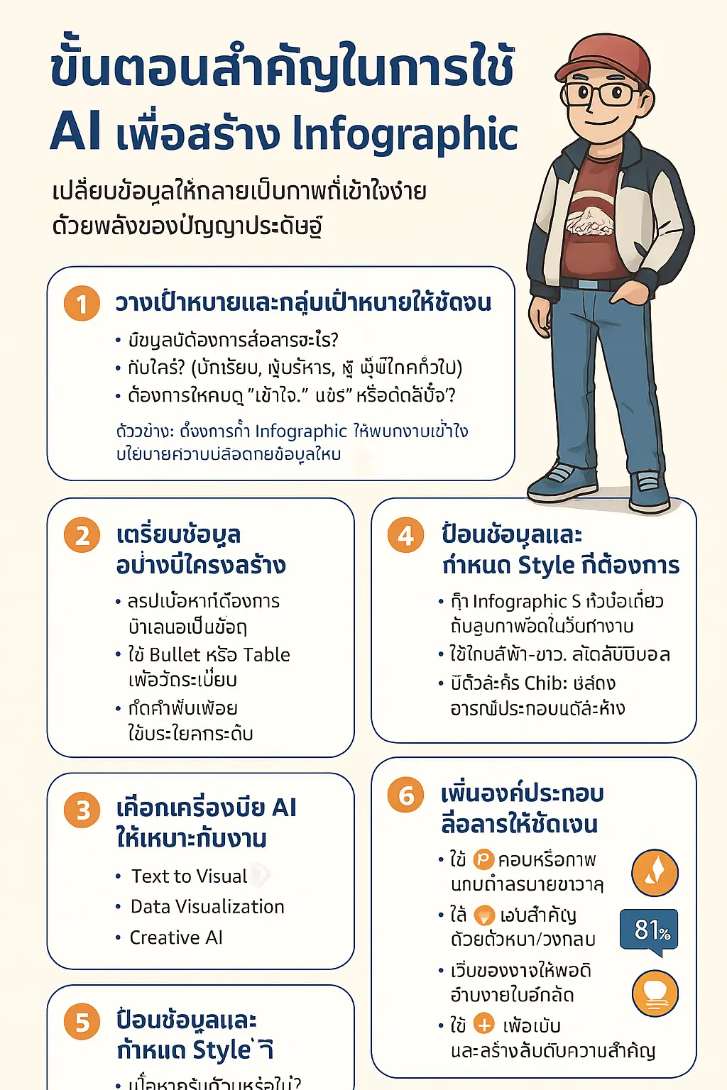 toon ขั้นตอนสำคัญในการใช้ AI เพื่อสร้าง Infographic - iok2u.com